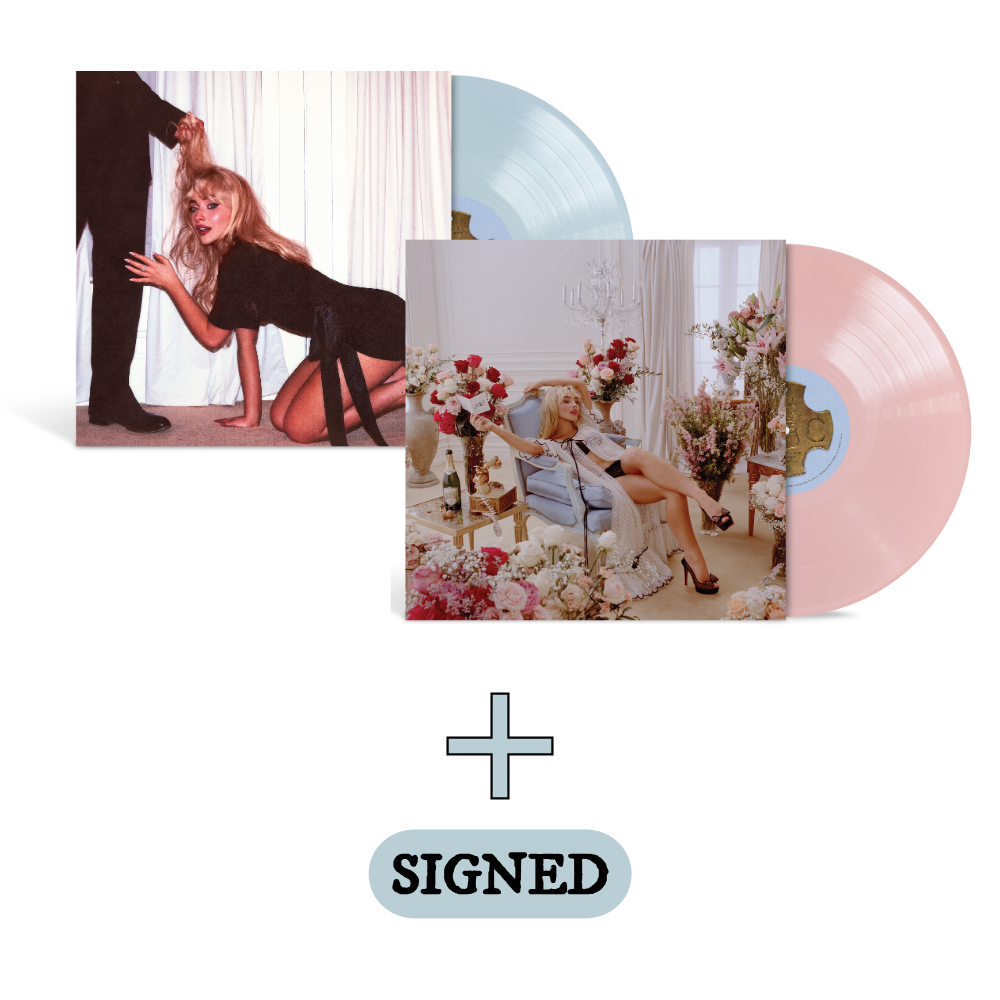 Man's Best Friend Alt Cover #2 LP + Standard LP + Signed Card - Store Sabrina Carpenter