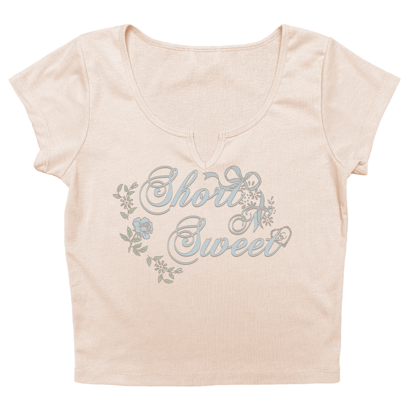 Short n' Sweet Baby Tee - Store Sabrina Carpenter